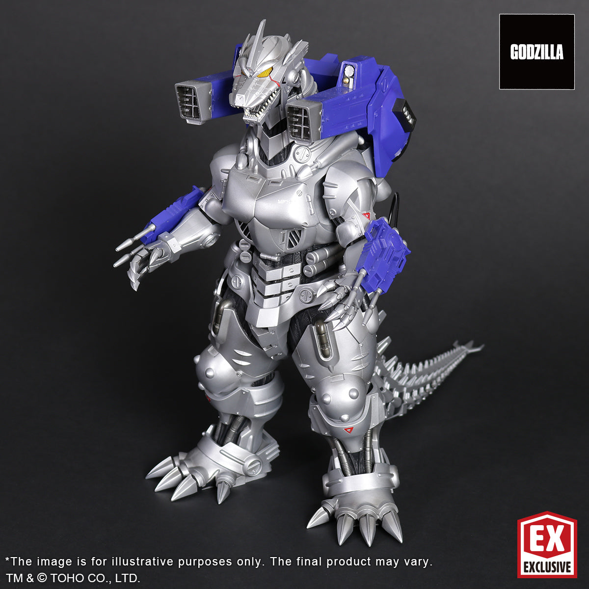 Toho Daikaiju Series MFS-3 KIRYU (2002) Heavily Armed Type (Shonen RIC ...
